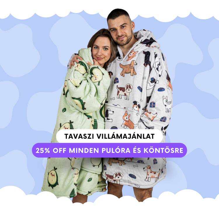 PulóWear™ - Az elsőszámú hordható takaró Magyarországon